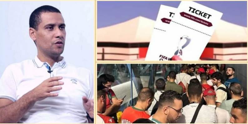 بعد فضيحة التلاعب بتذاكر مباراة المغرب فرنسا بودريقة يخرج عن صمته